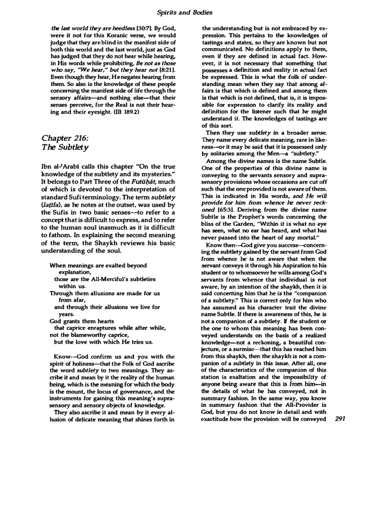 The Self Dis3 Closure of God Principles of Ibn Al Arabis Cosmology by ...