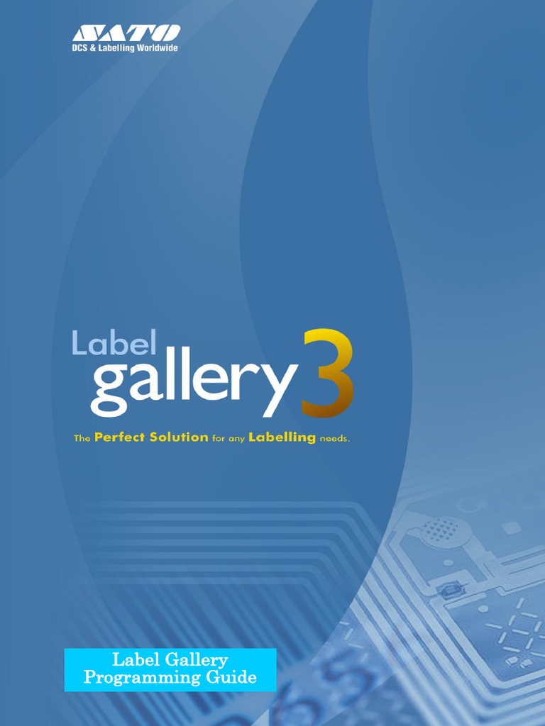 PG LabelGallery Programming Guide Eng | PDF | Component Object Model | Library (Computing)