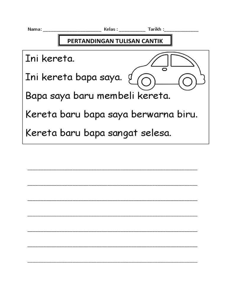 Aktiviti Pertandingan Program Transisi Tahun 1 | PDF