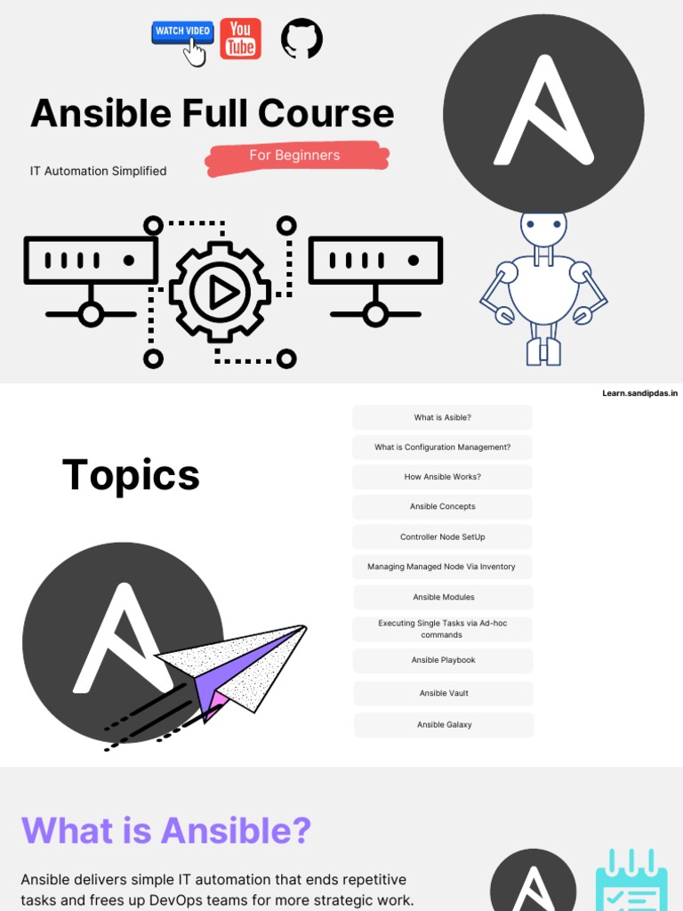 Ansible Full Course For Beginners Download Free Pdf Information