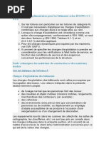 Charges d'exploitation selon l'Eurocode | PDF