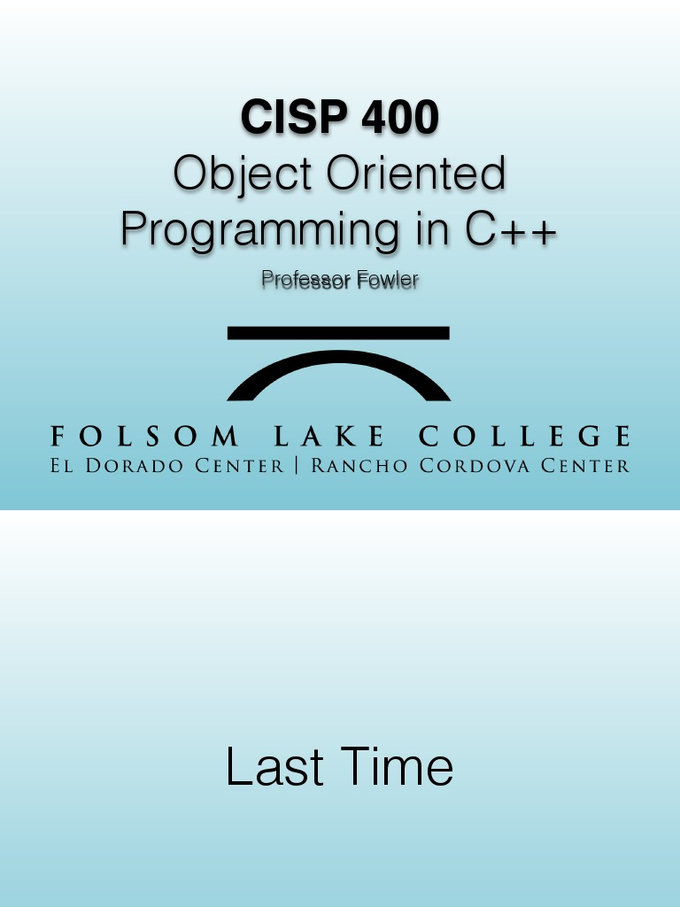 p400-07.03 (Sp20) - Constructors | PDF | Method (Computer Programming) | Programming