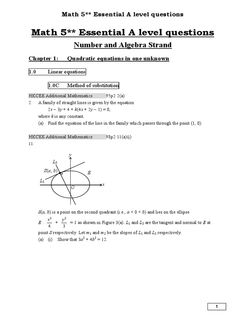 Maths 5starstar Essential A Level Questions | PDF | Logarithm ...