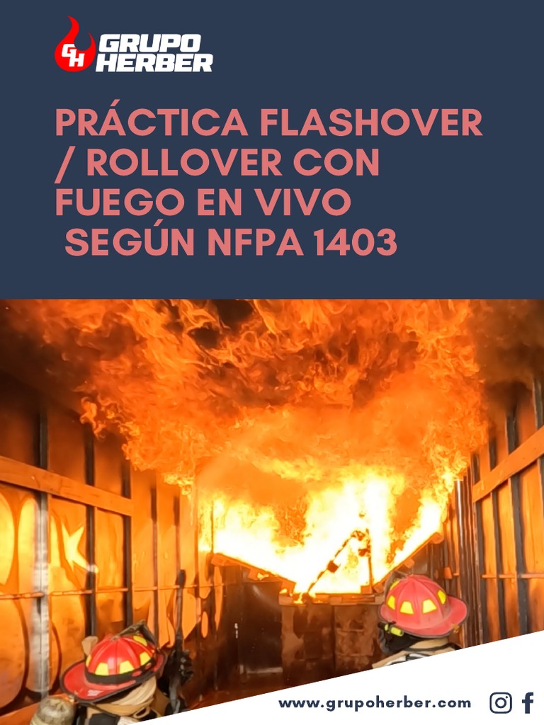 Práctica Rollover Flashover | PDF | Tecnología