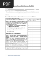 CASII Worksheet | PDF | Psychological Resilience | Risk