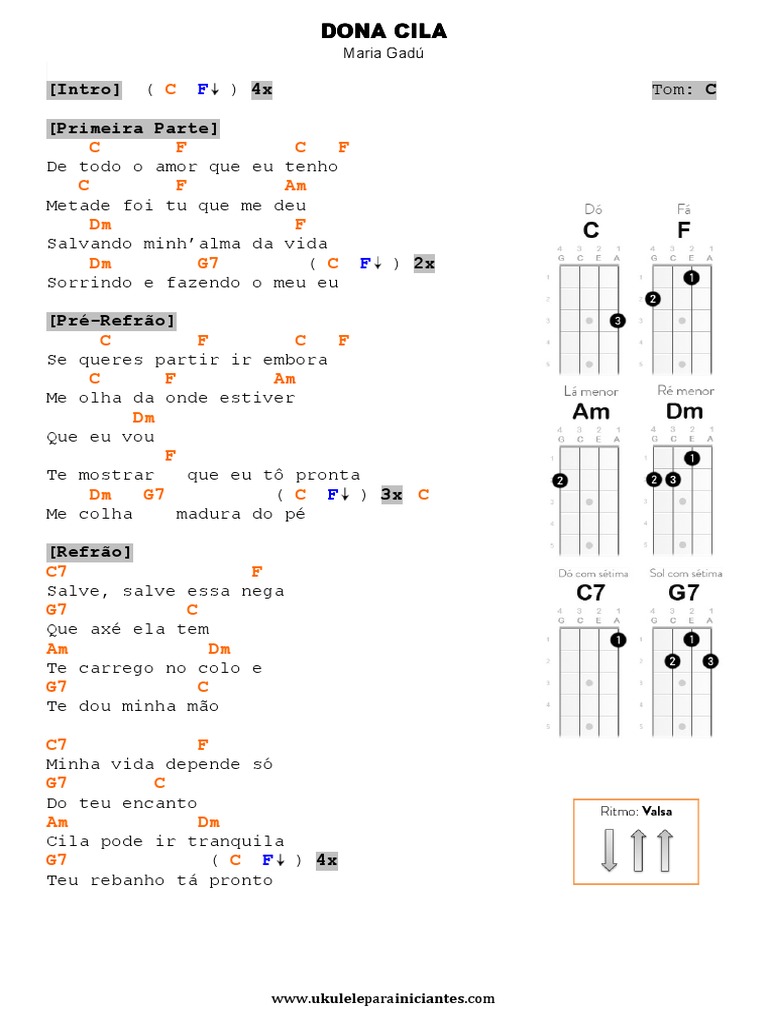 Dona Cila (Maria Gadú) | PDF