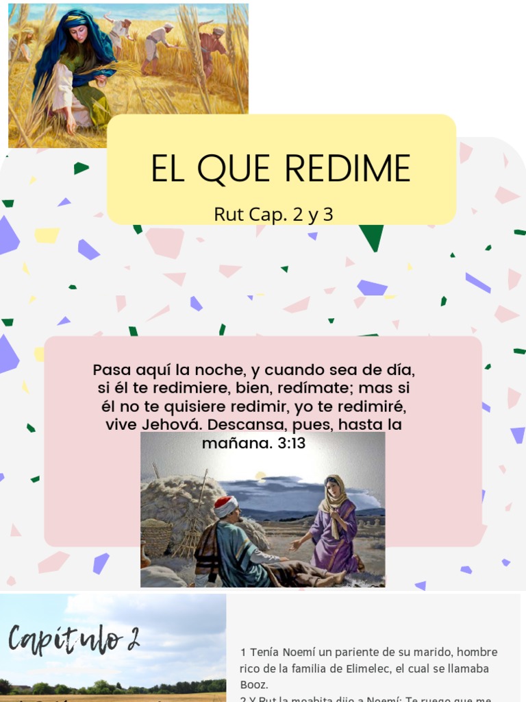 Rut 2-3-Presentación | Descargar gratis PDF | Noemí (figura bíblica ...