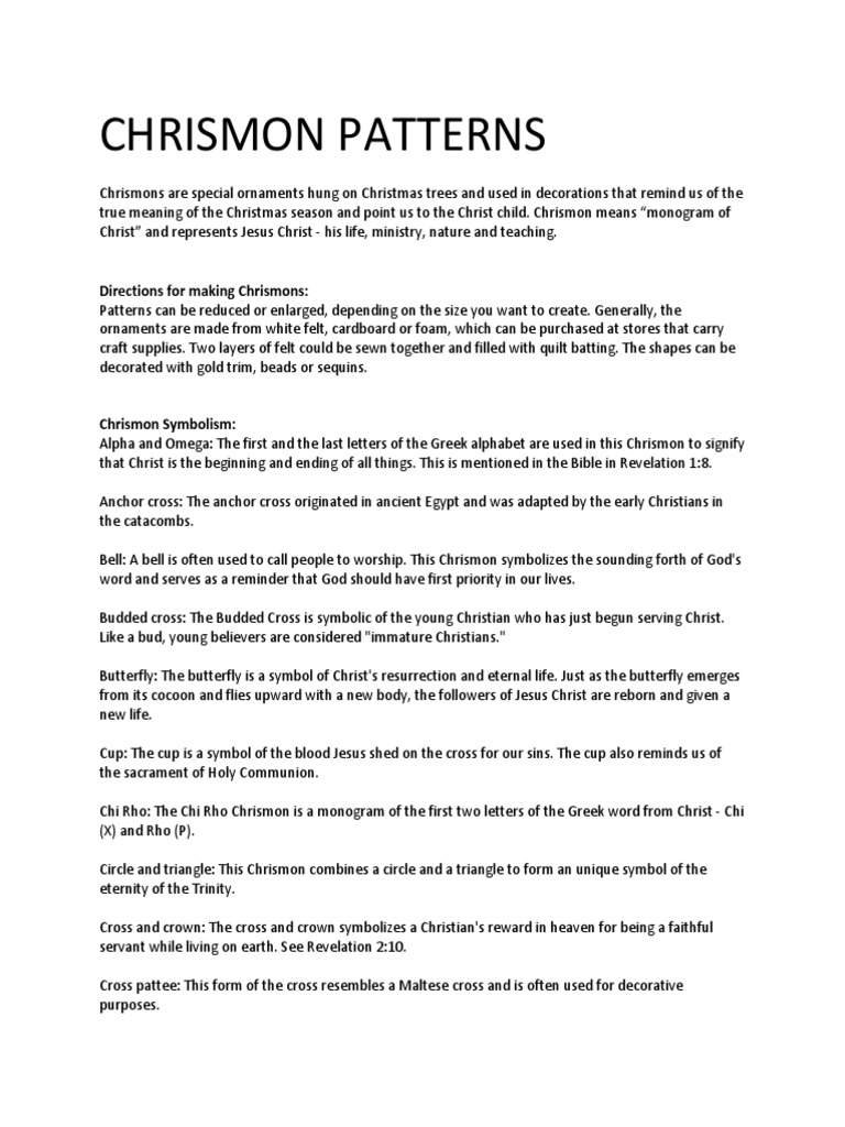 2018 ChrismonPatterns | PDF | Jesus | Religious Behaviour And Experience