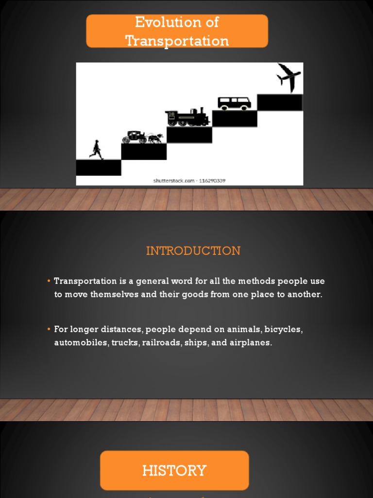 Evolution of Transportation | PDF