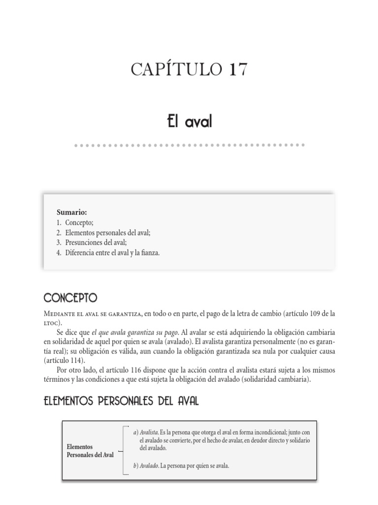 El Aval | PDF | Pagaré