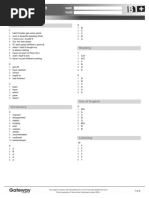B2 UNIT 7 Test Answer Key Higher 7 | PDF | Human Communication ...