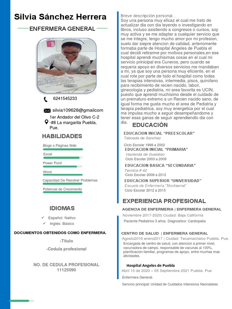 Curriculum 2021 Hap | PDF | Hospital | Enfermería