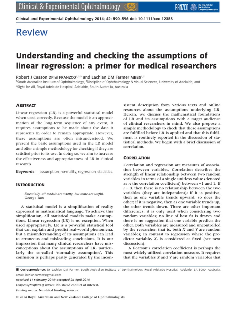Supuestos de Modelo | PDF | Errors And Residuals | Dependent And Independent Variables