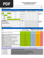 Mep Daily Site Report Sample | PDF | Building Technology | Equipment