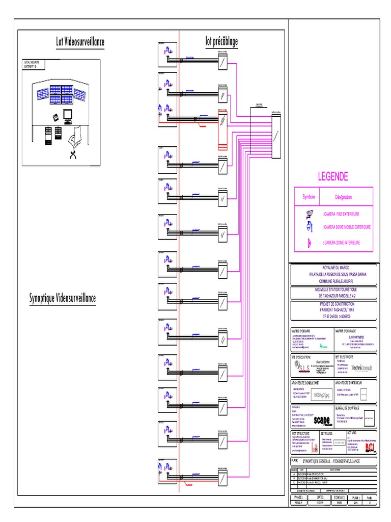 Plans de Recollement-Shema Synoptique | PDF