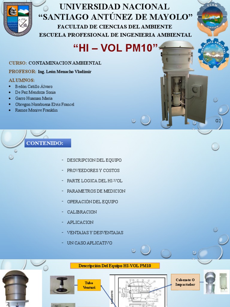 Hi-Vol (G2) | PDF | Aluminio | Química