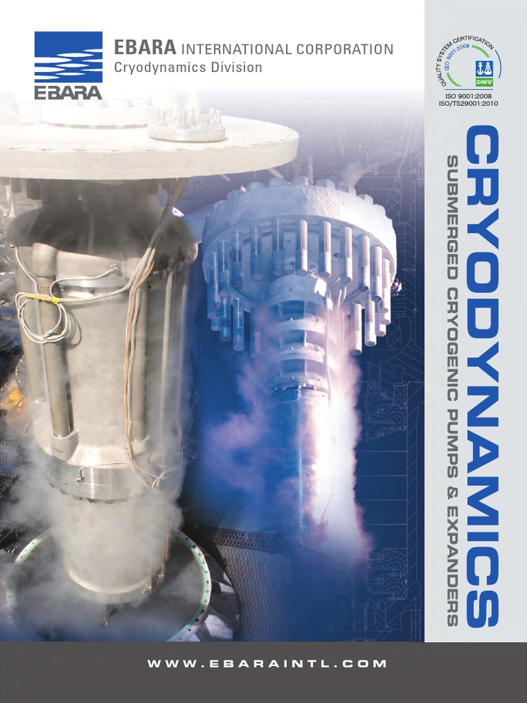 Ebara - Cryogenic Pump and Expanders | PDF | Pump | Cryogenics