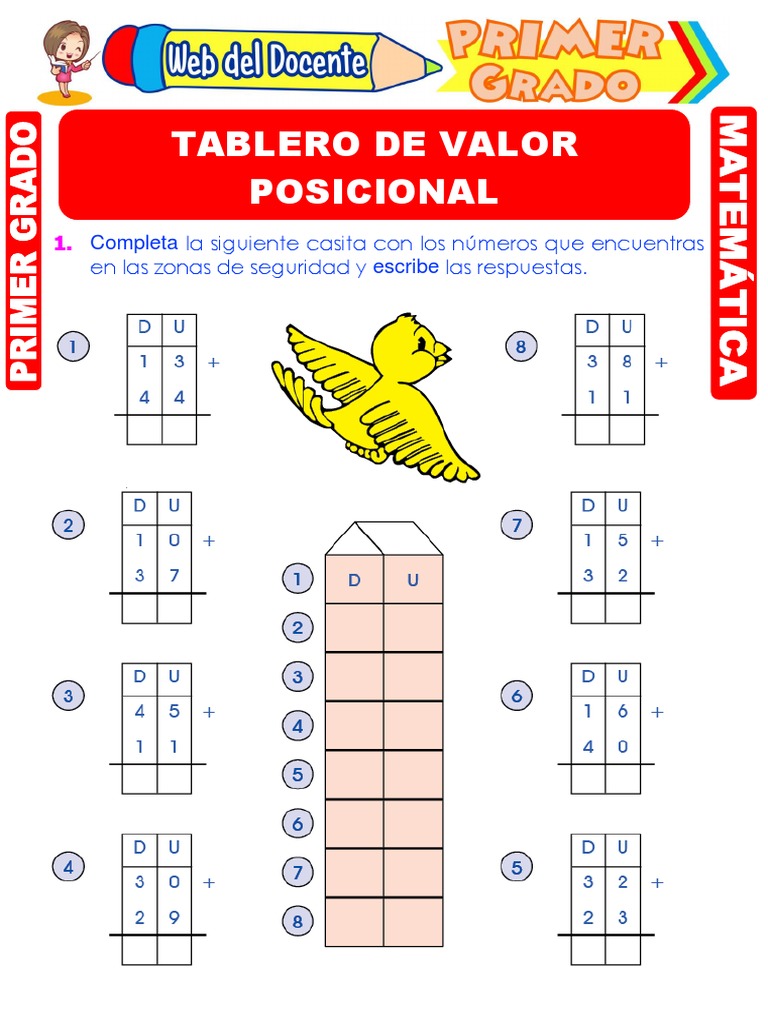Tablero de Valor Posicional | PDF