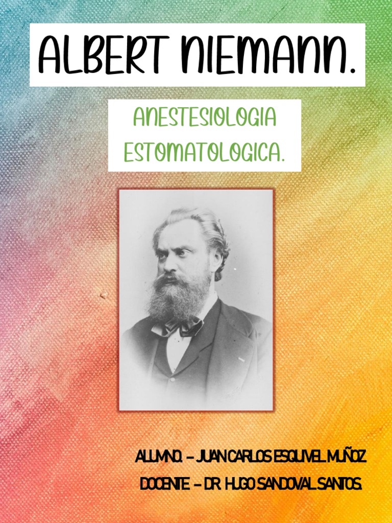 Albert Niemann Biografia | PDF | Cocaína | Medicina CLINICA