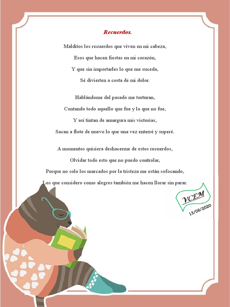 Recuerdos | PDF | Poesía