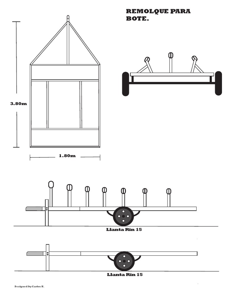 Remolque de Bote Plano PDF | PDF