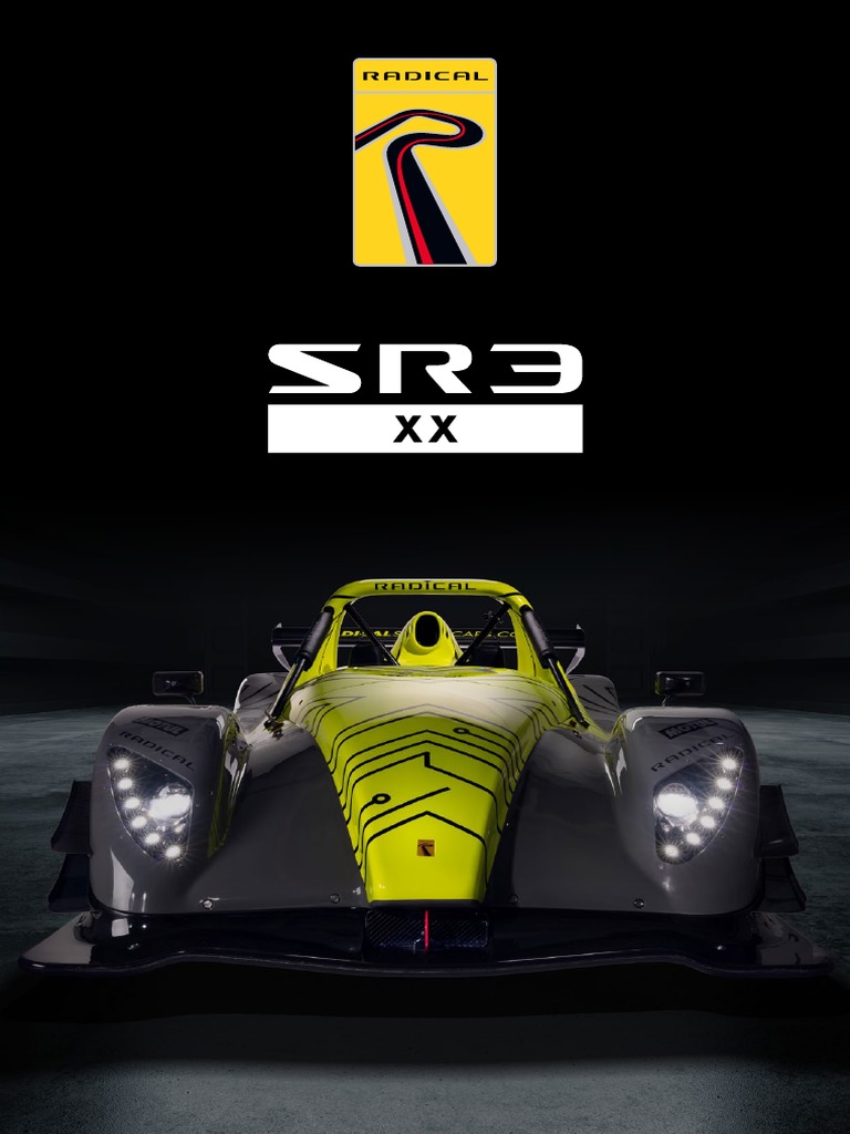 RADICAL SR3 XX Brochure Final | PDF | Auto Racing | Manufactured Goods