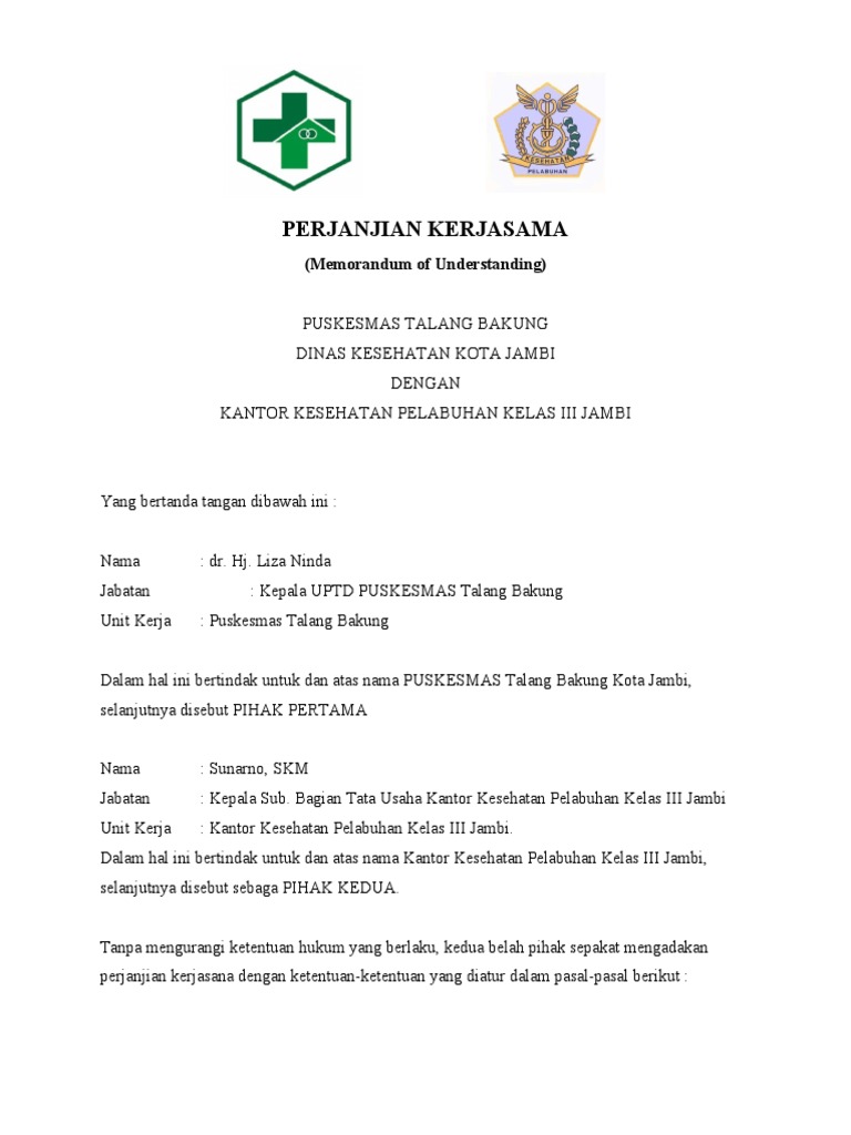 Mou KKP | PDF