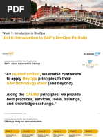 Courses Listed: Training For Cloud With SAP Customer Experience (C ...