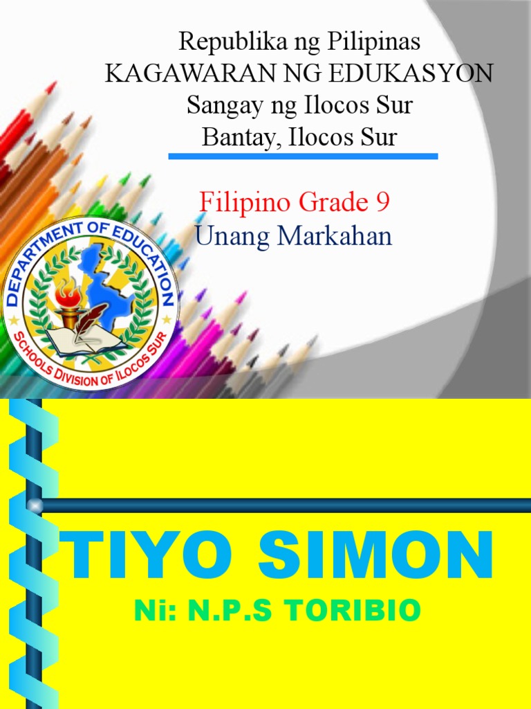 Tiyo Simon | PDF