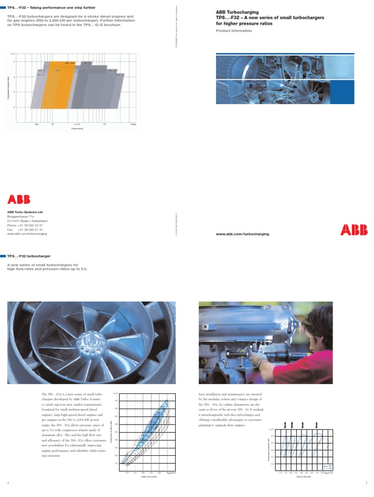 ABB Turbocharging TPS - . - F32 - A New Series of Small Turbochargers ...
