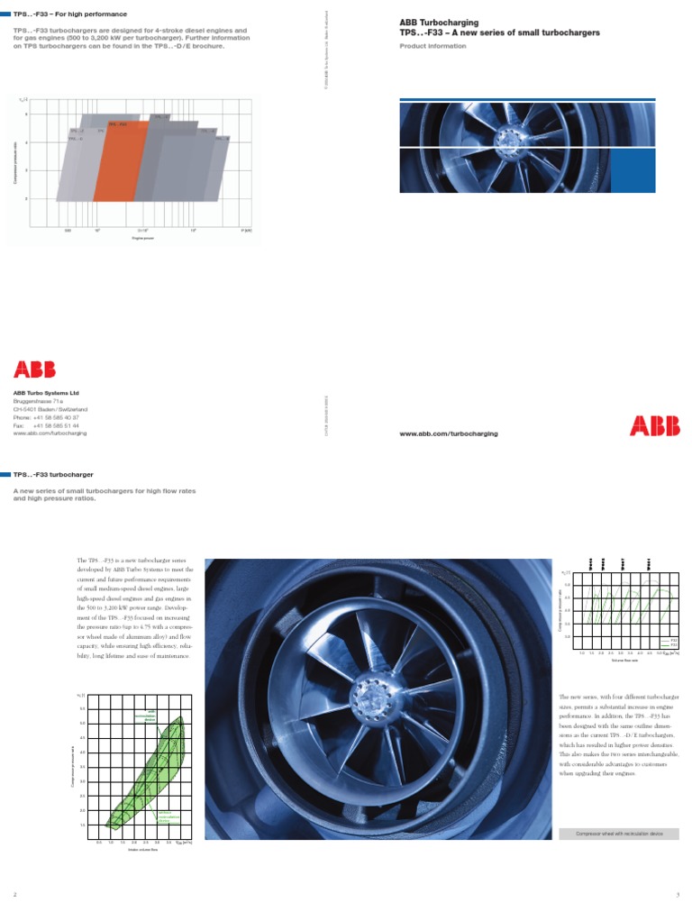 ABB Turbocharging TPS - . - F33 - A New Series of Small Turbochargers ...