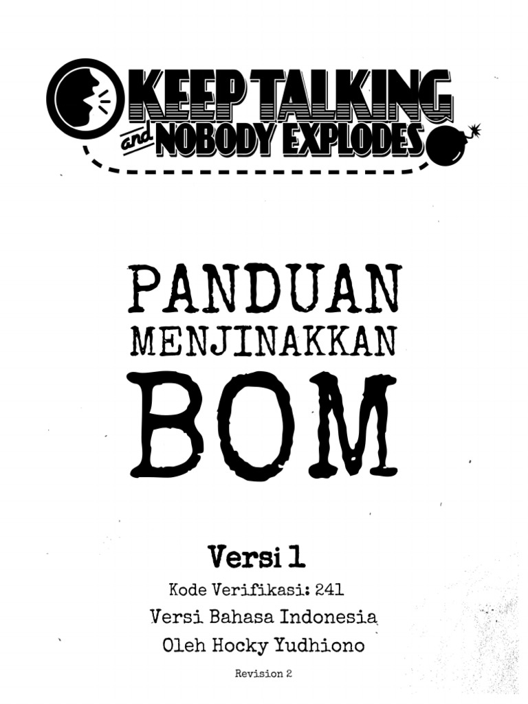Panduan Menjinakkan Bom | PDF