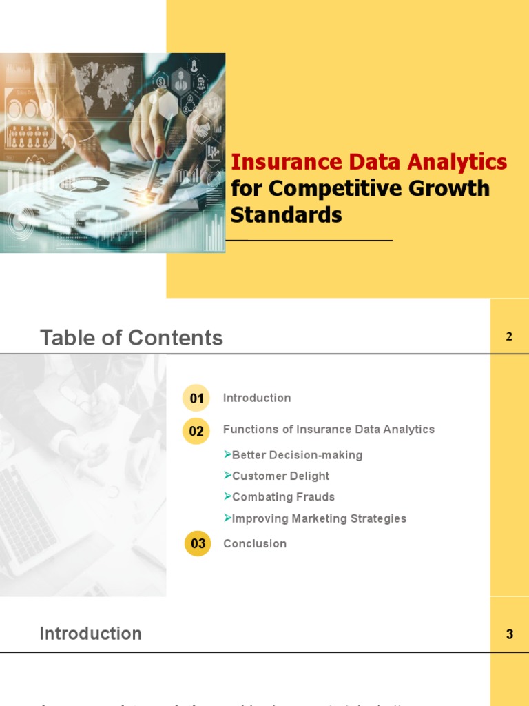 Insurance Data Analytics: For Competitive Growth Standards | PDF ...
