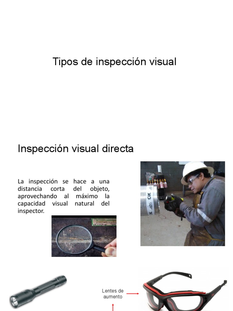 Tipos de Inspeccion Visual | PDF