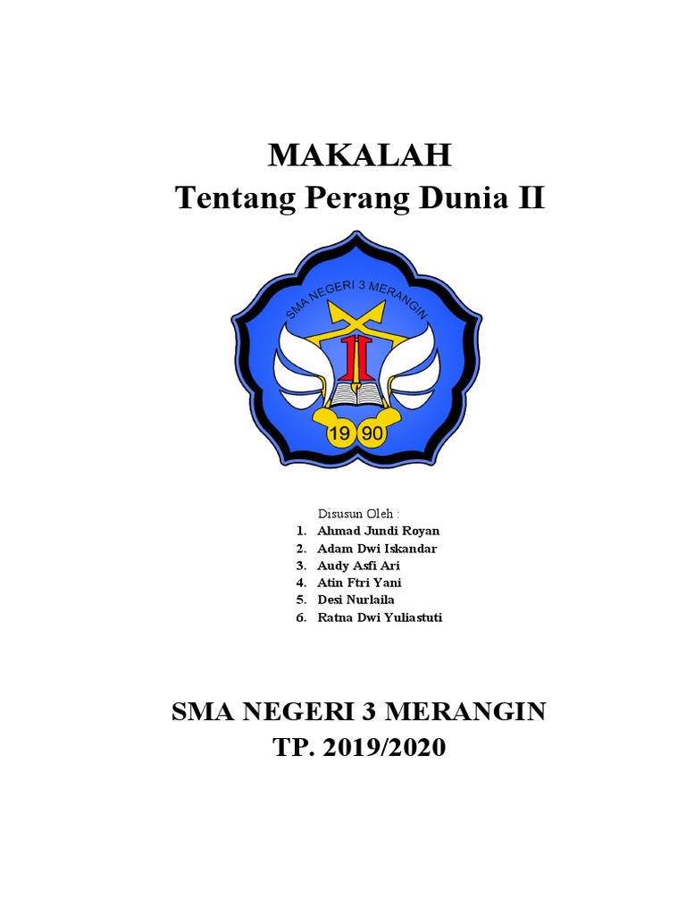 Makalah Tentang Perang Dunia Ke Ii Pdf