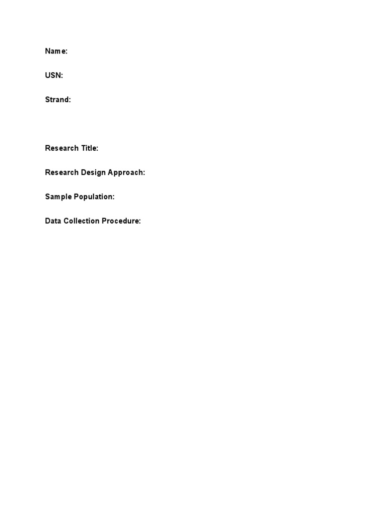 The Final Output in Research 11 | PDF