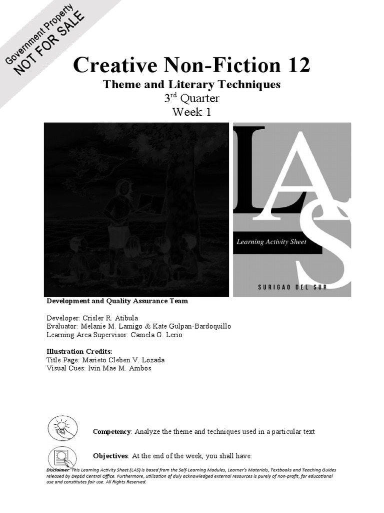 Analyzing Themes in Creative Non-Fiction | PDF | Senses | Olfaction