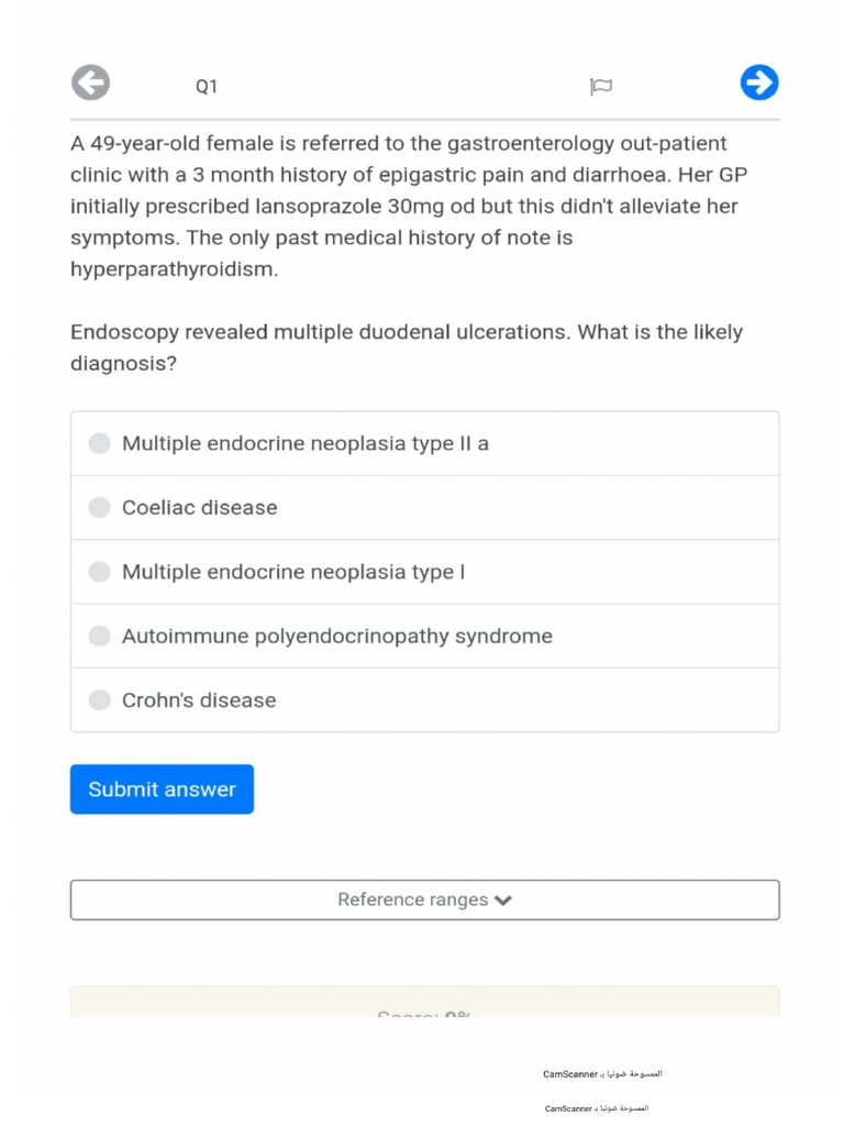 MRCP - PART ONE - PassMedicine 2020 - Gastroenterolgy | PDF