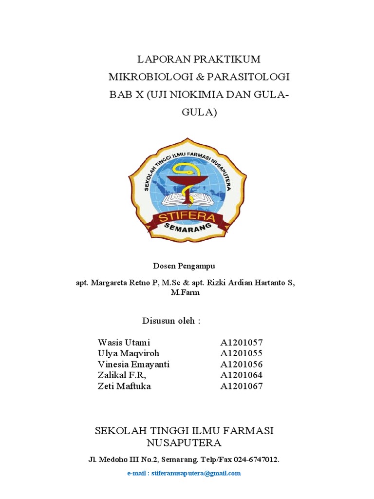 Laporan Resmi MFP Uji Biokimia Dan Gula Gula | PDF
