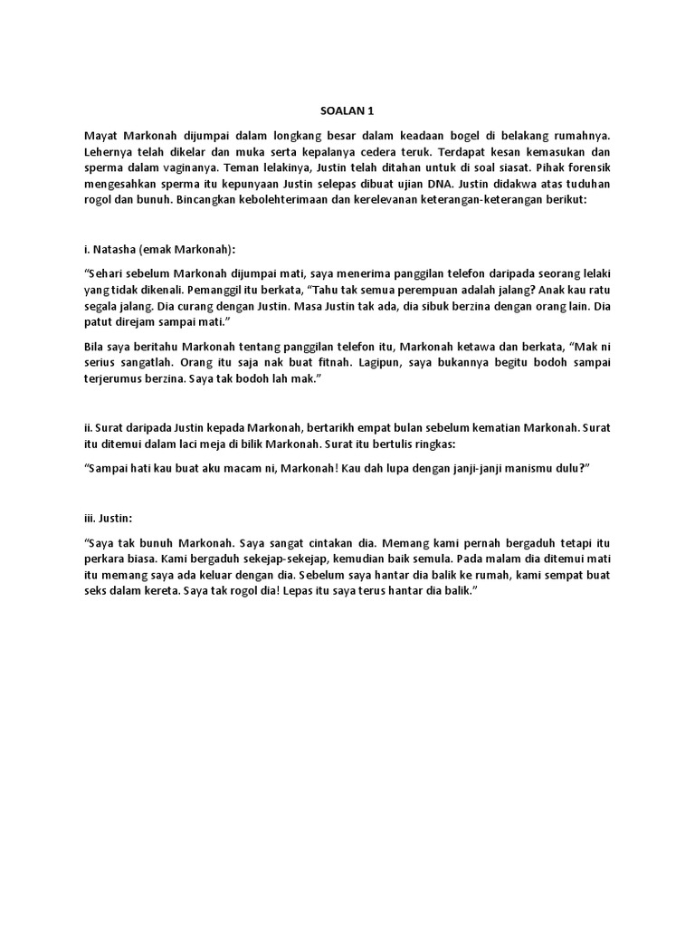 Soalan Tutorial Uk 4073 Sem 1 2021-2022 (Set 1) | PDF