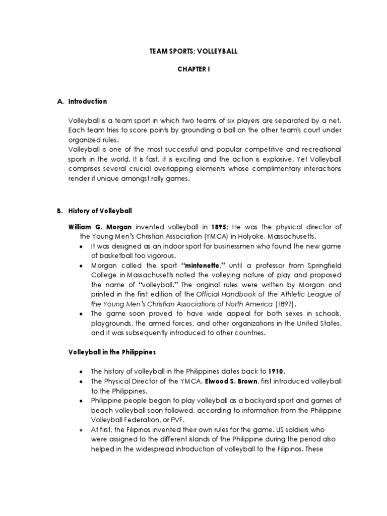 Volleyball Module Final-1 | Download Free PDF | Volleyball | Sports