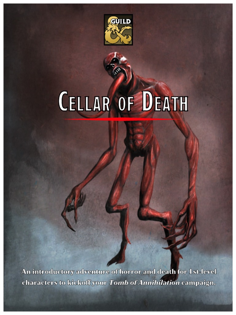 D&D 5e Cellar of Death | PDF | Dungeons & Dragons