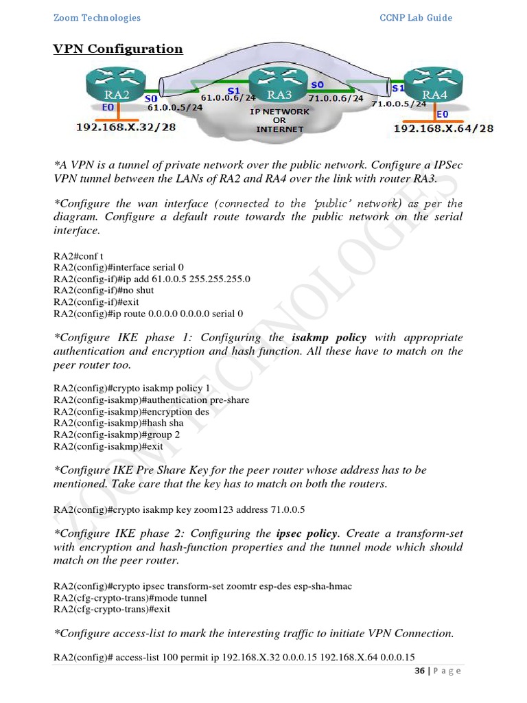 Zoom CCNP All Labs 1 73 - 40 40 | PDF | Teaching Methods & Materials ...