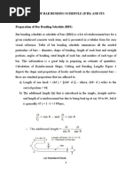 30+ Bar Bending Schedule Formulas - BBS Steel Calculation | PDF | Foot ...