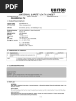 Material Safety Data Sheet: 1. Identification of The Product | PDF ...