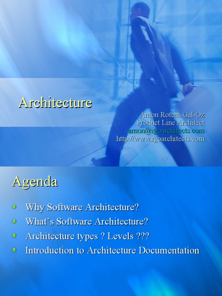 Architecture Pdf Software Architecture System