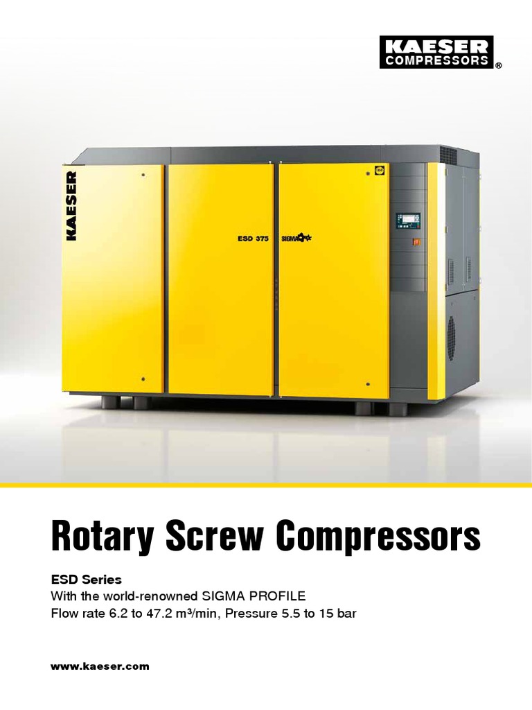 Catalog Kaeser | PDF | Heat Exchanger | Engines
