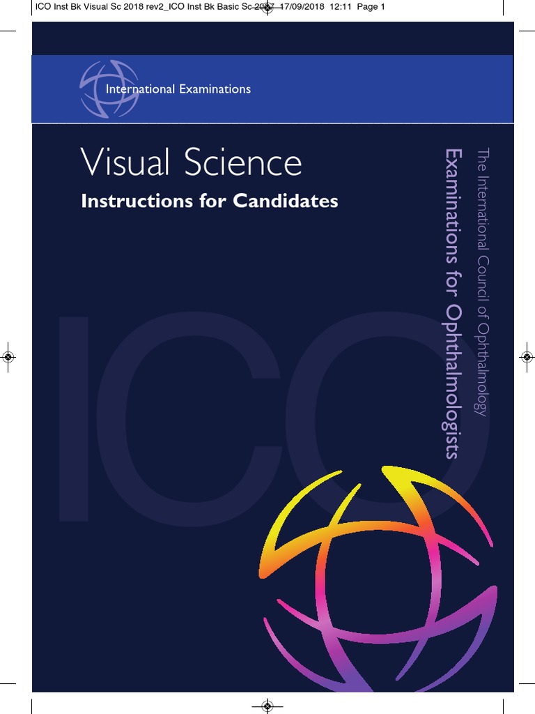 ICO Visual Science Exam Overview | PDF | Immune System | Inflammation