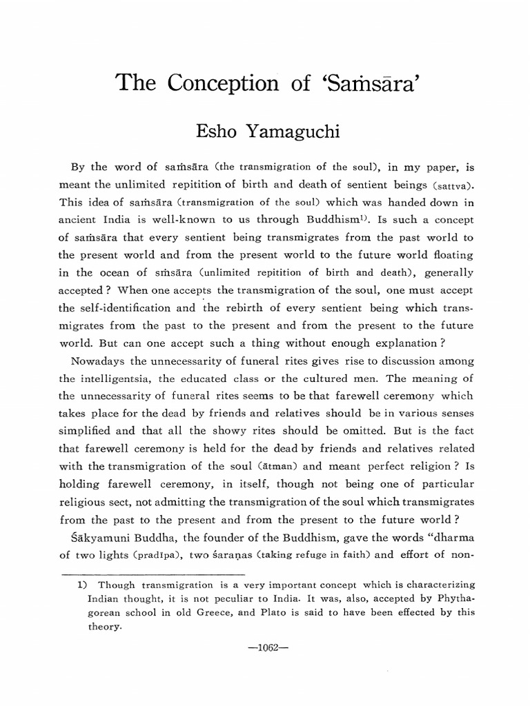 The Conception of Samara | PDF | Gautama Buddha | Bodhisattva