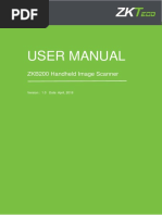 2D Barcode Scanner User Manual. | PDF | Barcode | Image Scanner